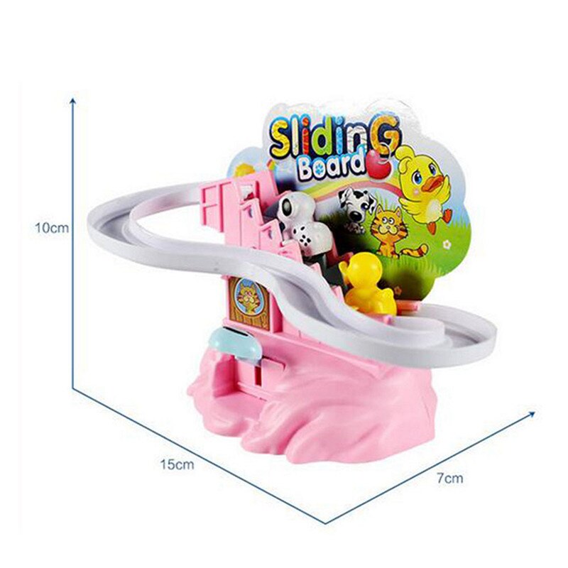 MrY Baby Animal Climb Stairs Rotary Slide Track Tr... – Grandado