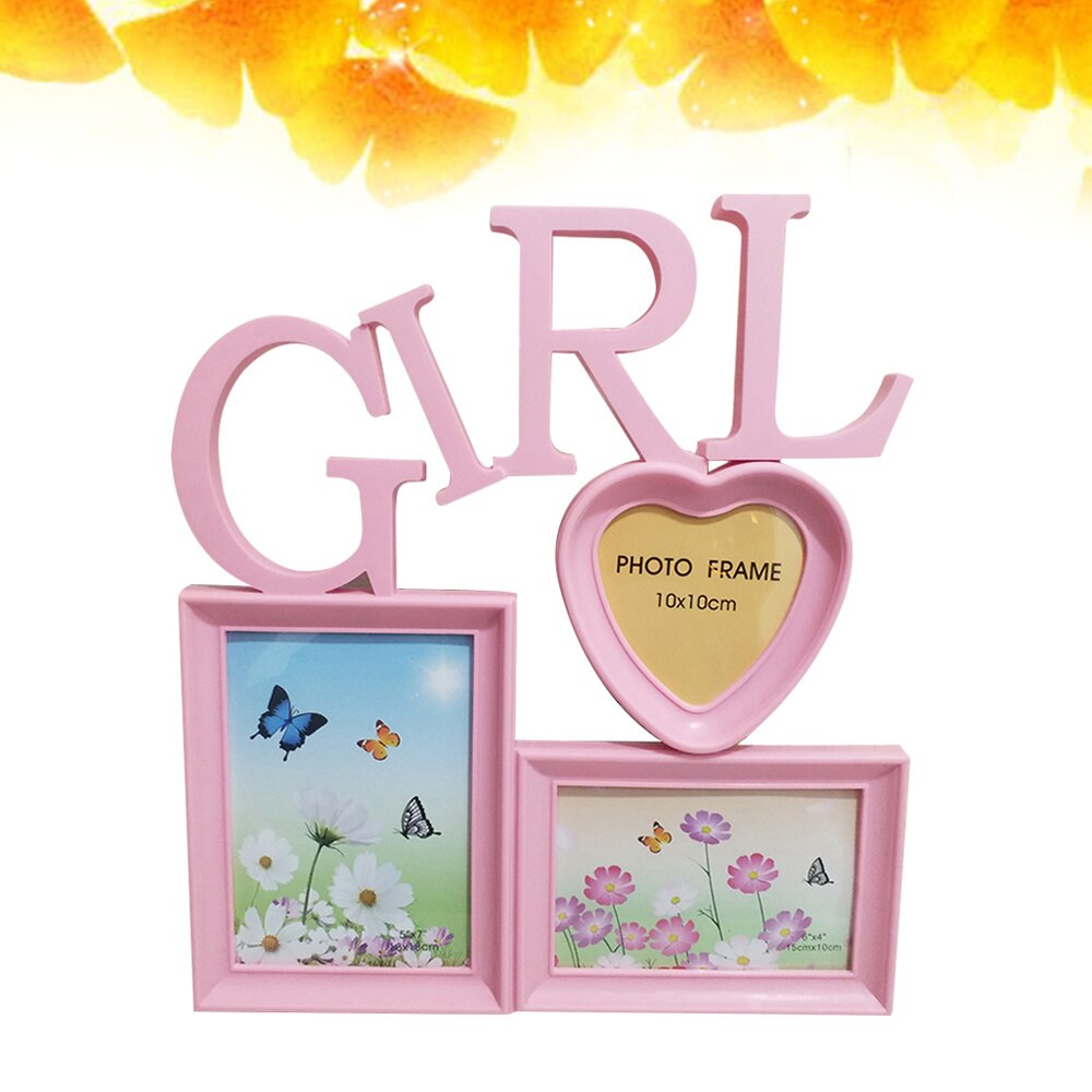 1 Set Photo Frame GIRL Photo Frame Decorative Phot... – Grandado