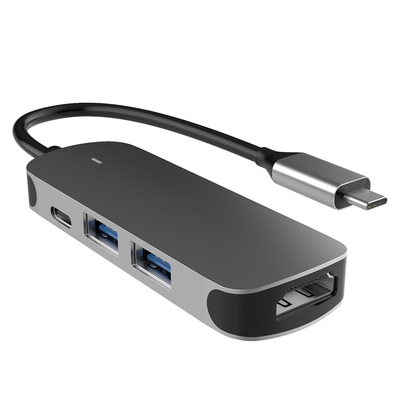 4-In-1 Docking Station, Type-C to USBx2+HDMI+DP Po... – Vicedeal