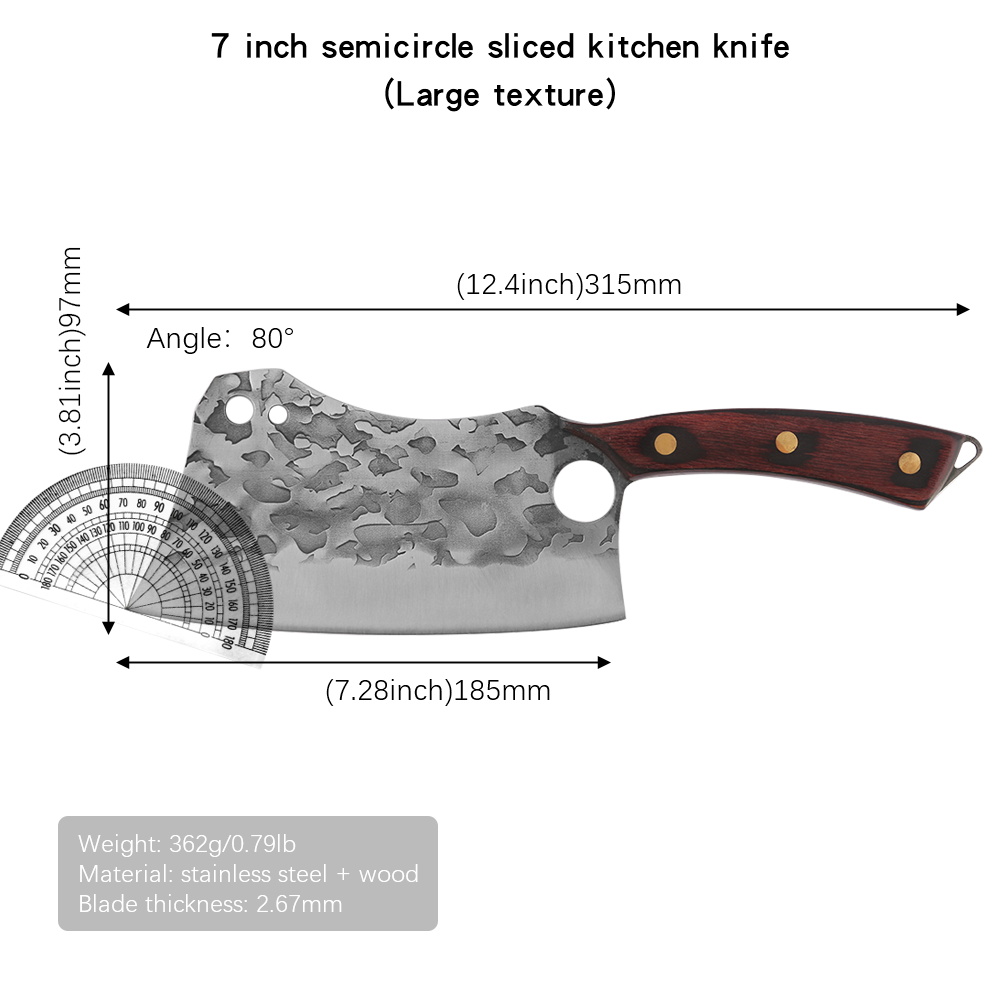 Hammer Blade Knife Ultra Sharp 7 Inch Kitchen Chop... – Grandado