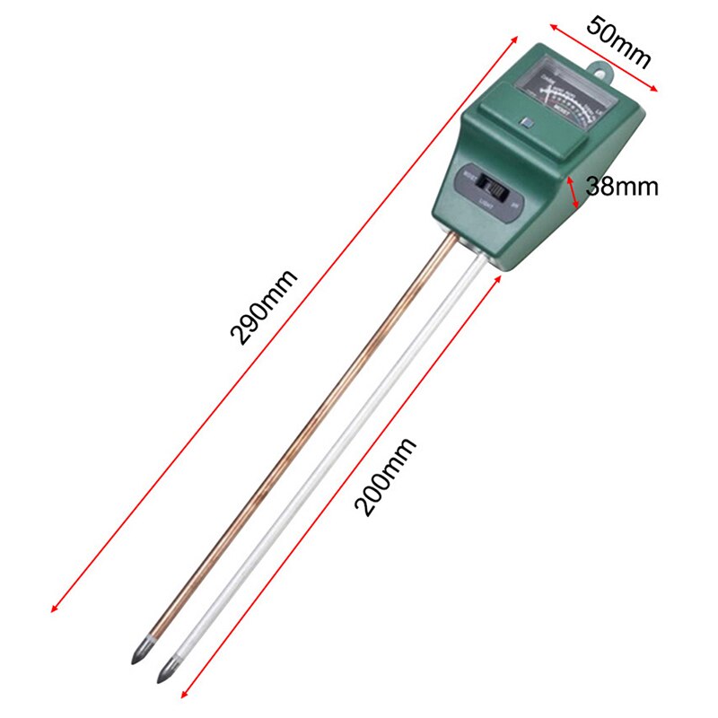 3 in 1 Soil PH Meter Sunlight PH Tester Garden Flo... – Grandado
