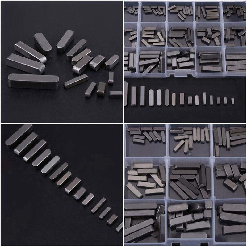 140Pcs Round Ended Feather Key Parallel Drive Shaf... – Grandado
