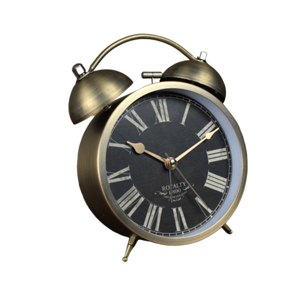 4" Metal Alarm Clock Retro Vintage Alarm Meta... – Vicedeal