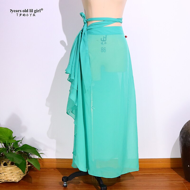 Chiffon belly dance skirt Italy chiffon 12 angle w... – Vicedeal