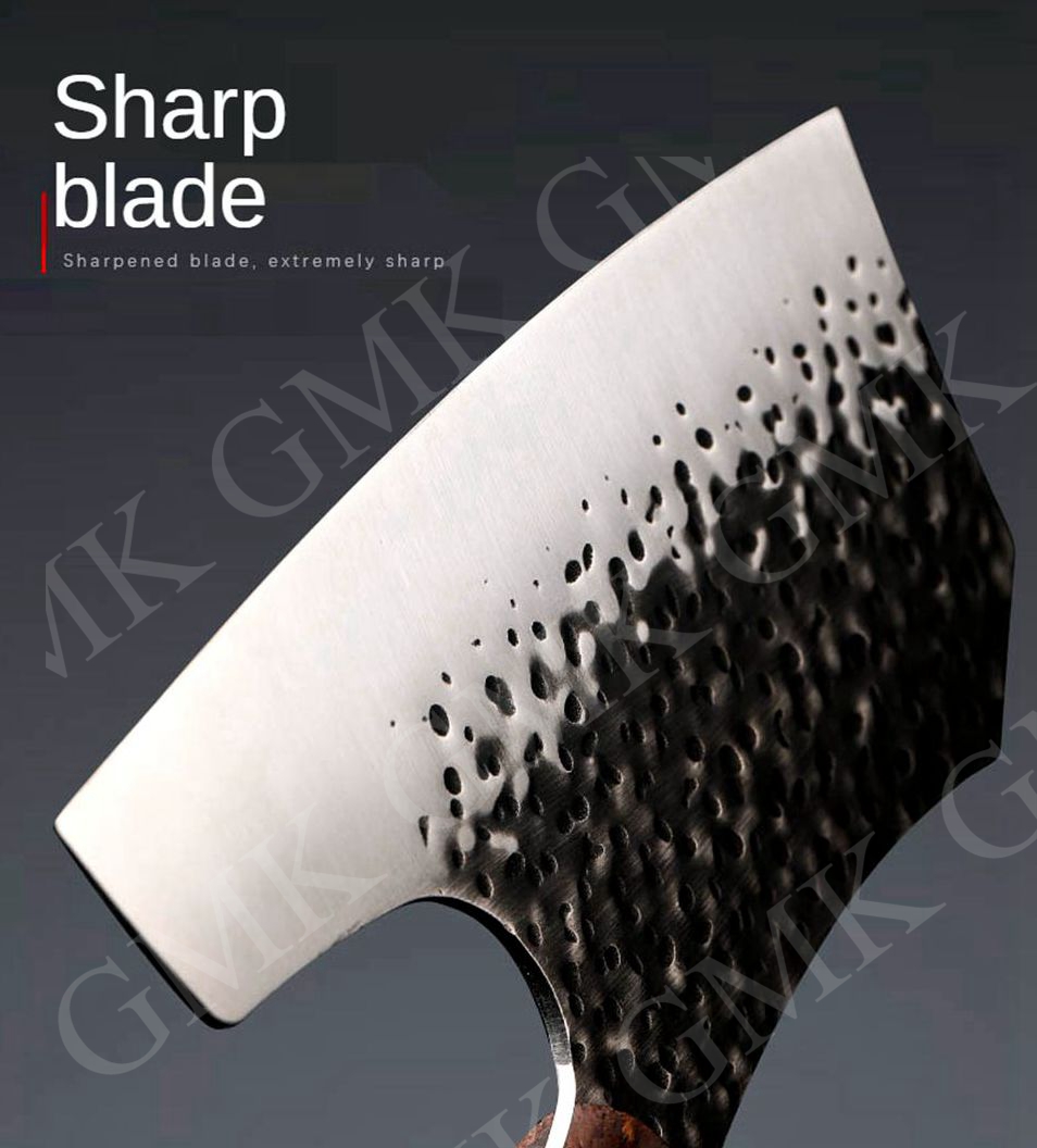 Damask Stainless Steel Kitchen Knives Meat Cleaver... – Grandado