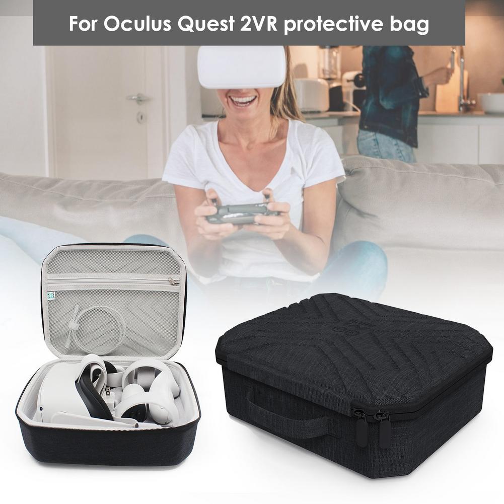 VR Accessories EVA Hard Case For Oculus Quest VR 2... – Grandado
