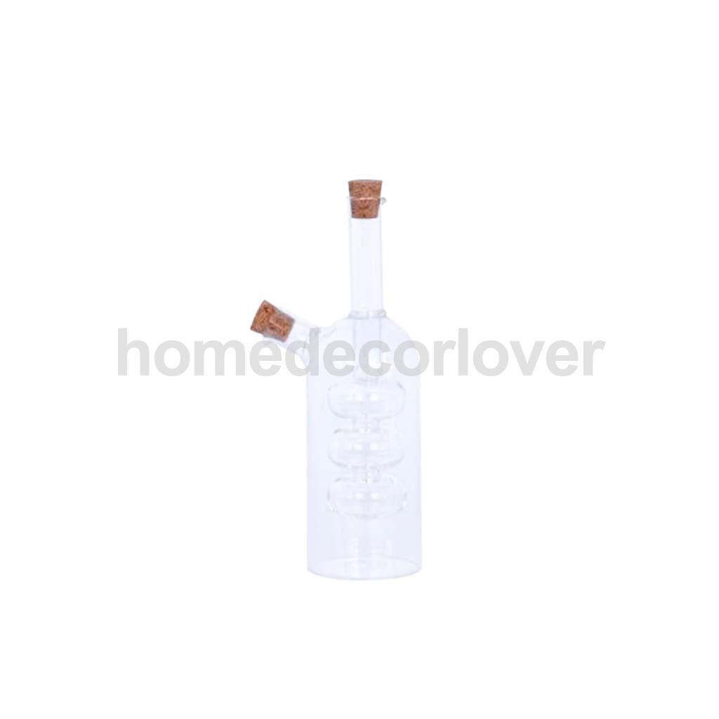 2-Outlet Glass Olive Oil Jar Vinegar Bottle Pot Ki... – Grandado