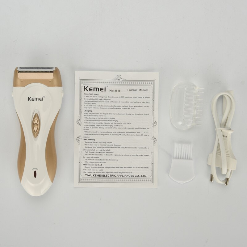 Rechargeable Electric Shaver Lady Epilator Shaving... – Vicedeal