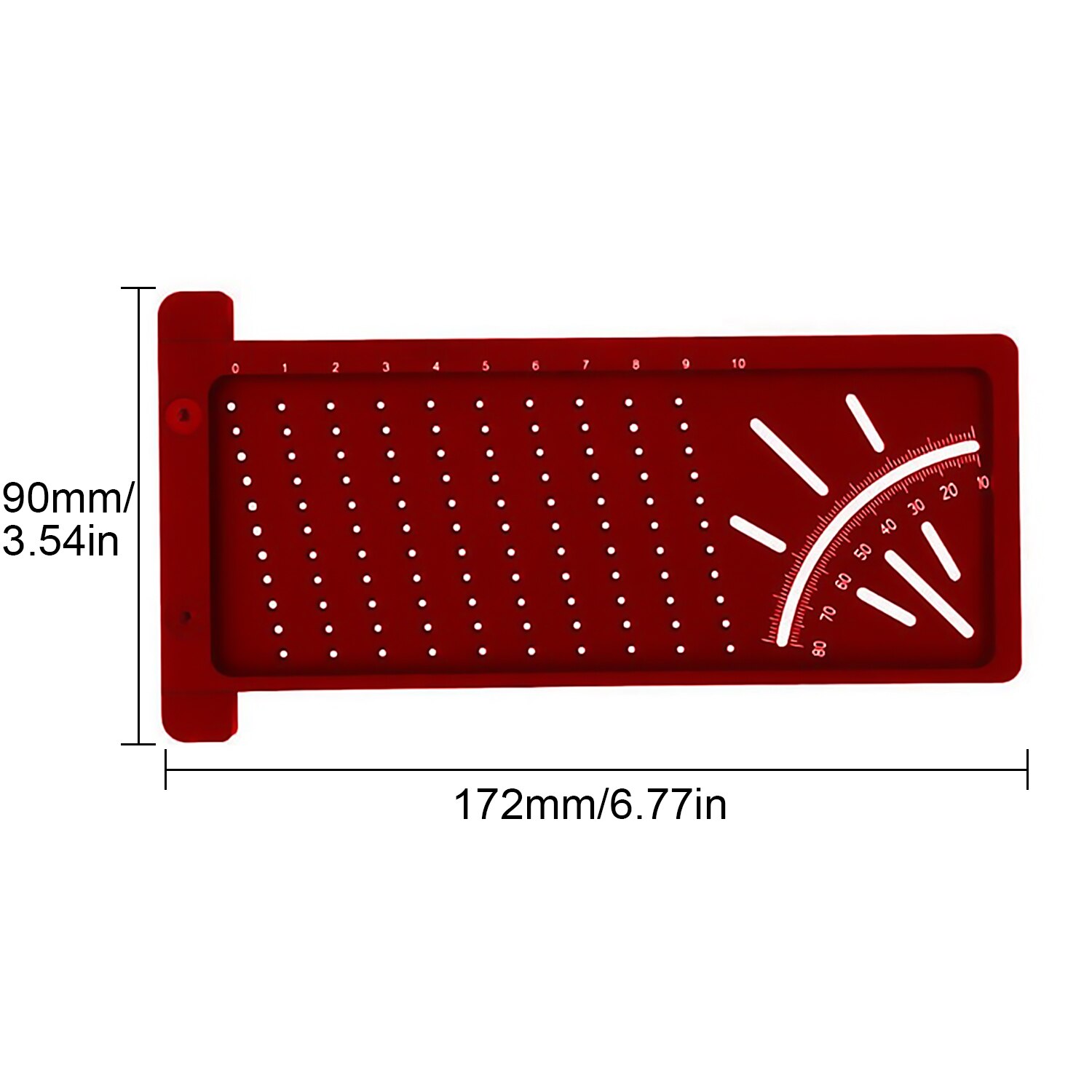 Multi-function 3D Mitre Angle Measuring Ruler Squa... – Vicedeal