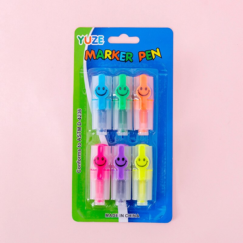 Mini Kawaii Markeerstiften Pen Leuke Fluorescerend... – Grandado