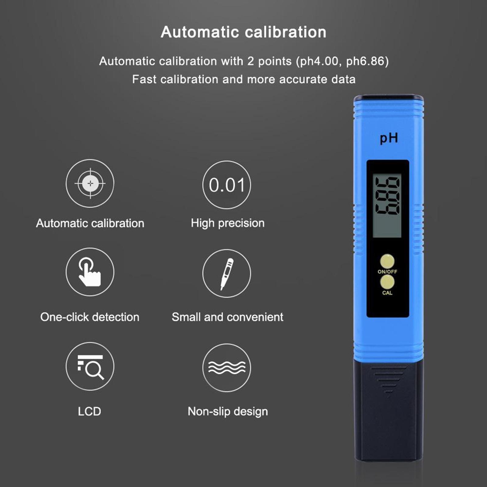 Draagbare Ph Meter Digitale Ph Pen Voor Drinkwater... – Vicedeal