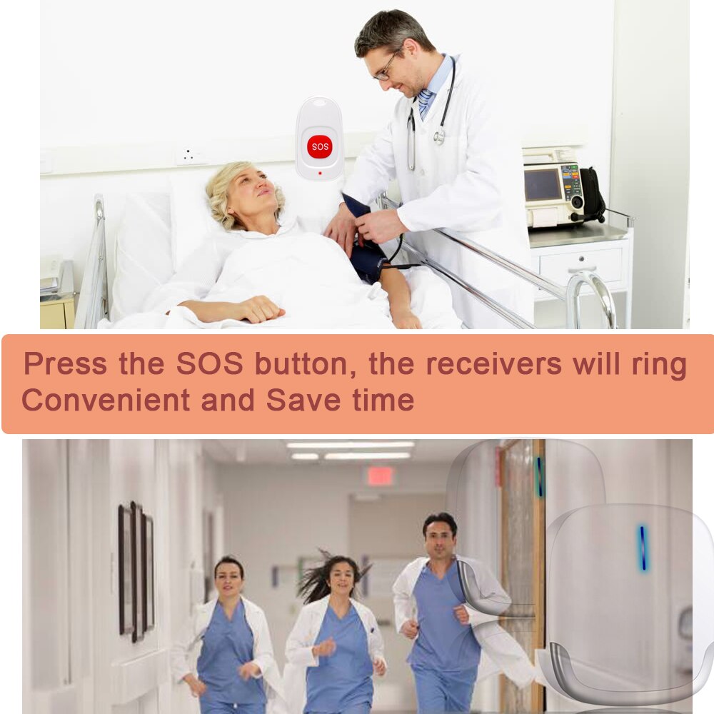 SOS Emergency Call Button Clinic Hospital Transmit... – Grandado