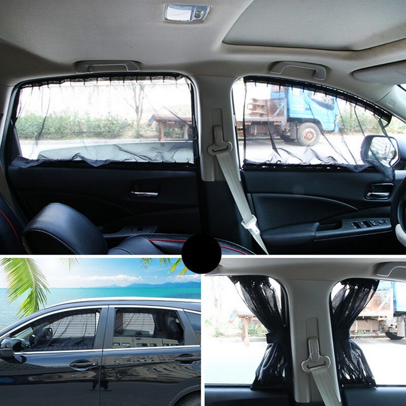 Auto Raam Aluminium Krimpbare Windowshade Gordijn ... – Vicedeal