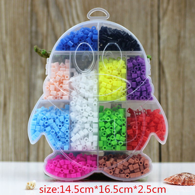 5mm 24 colour hama perler beads 2400pcs boxed set ... – Vicedeal