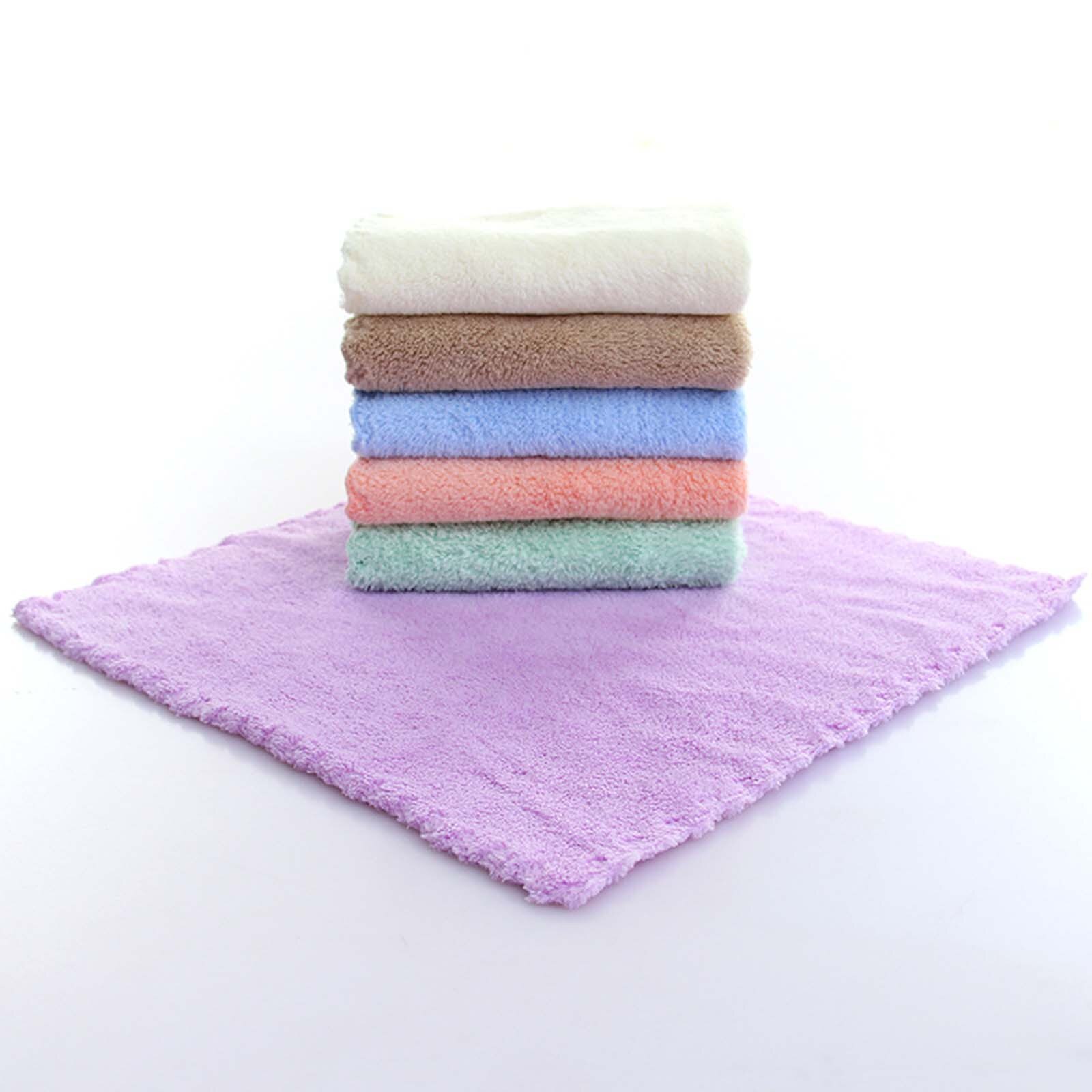 Pañuelo cuadrado de vellón de Coral, toalla absorb... – Vicedeal