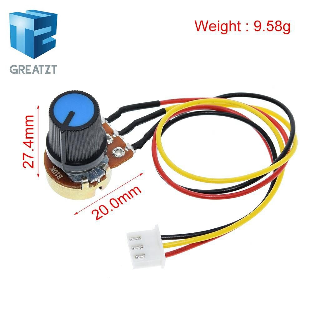 GREATZT WH148 potentiometer B10K B100K speed contr... – Grandado