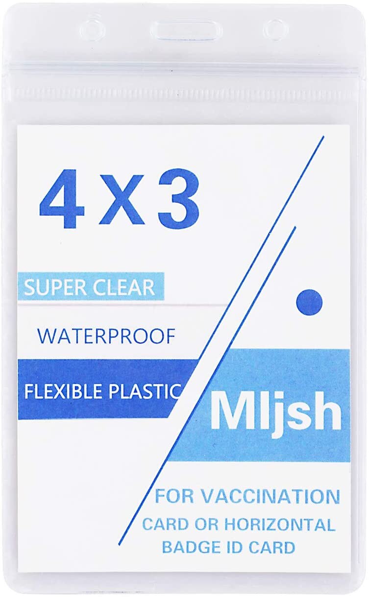 Vaccinatie Card Protector 4X3 Inch Immunisatie Rec... – Grandado