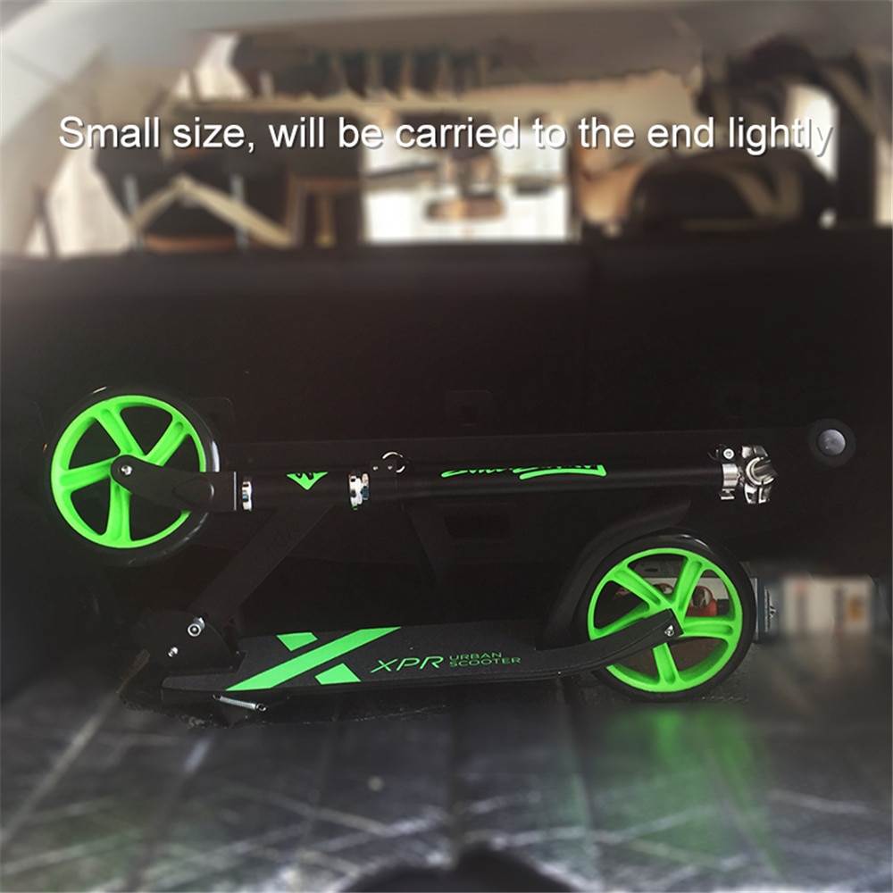 Two wheels Folding Kick Scooter Adults Kids Portab... – Vicedeal