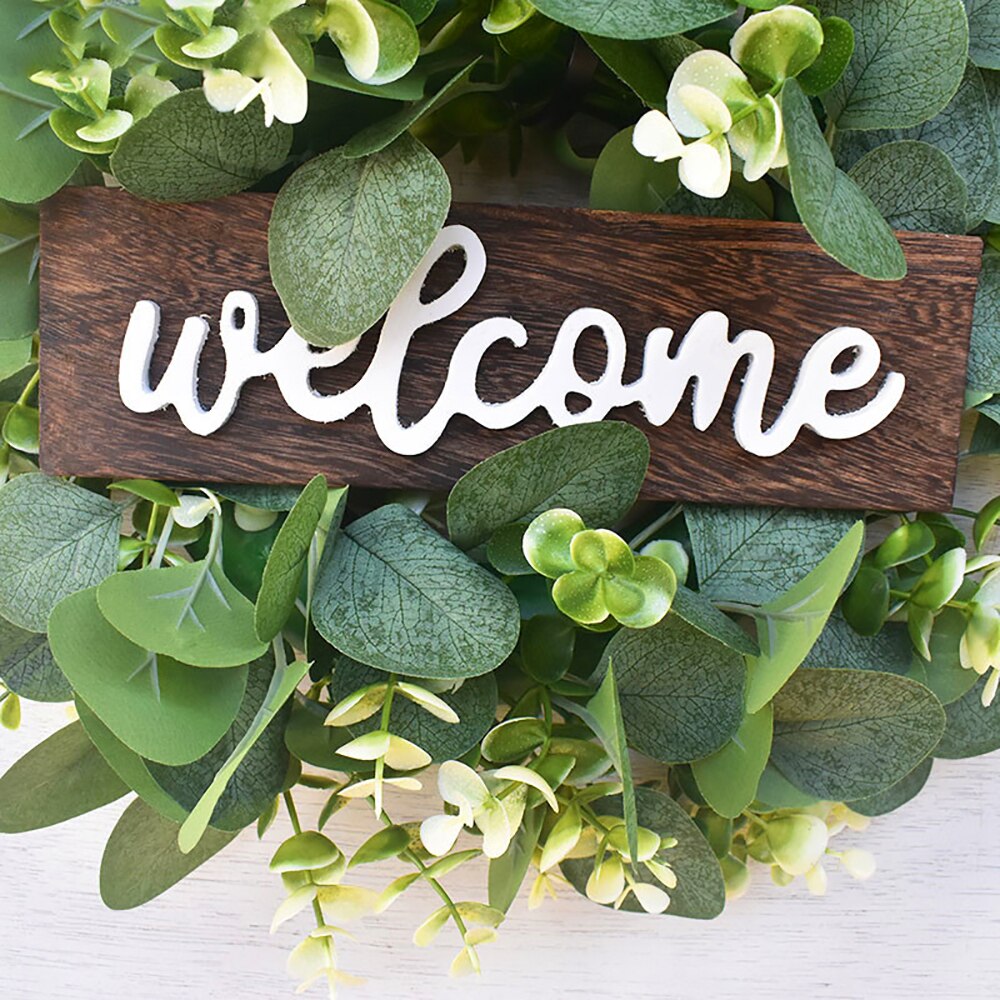 Farmhouse Porch Outdoor Hanging Decor Rustic Wood ... – Grandado