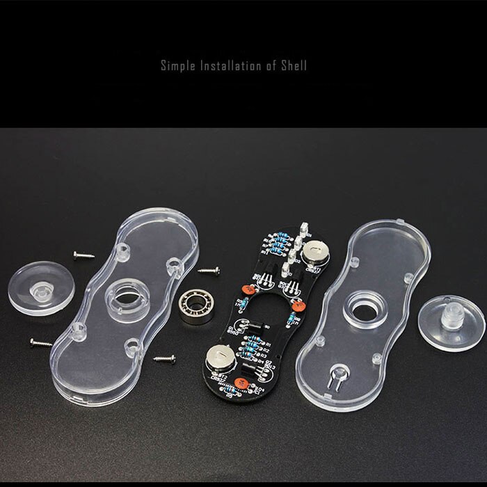 LED Fingertip Gyro DIY Kit Colorful Luminous Elect... – Grandado