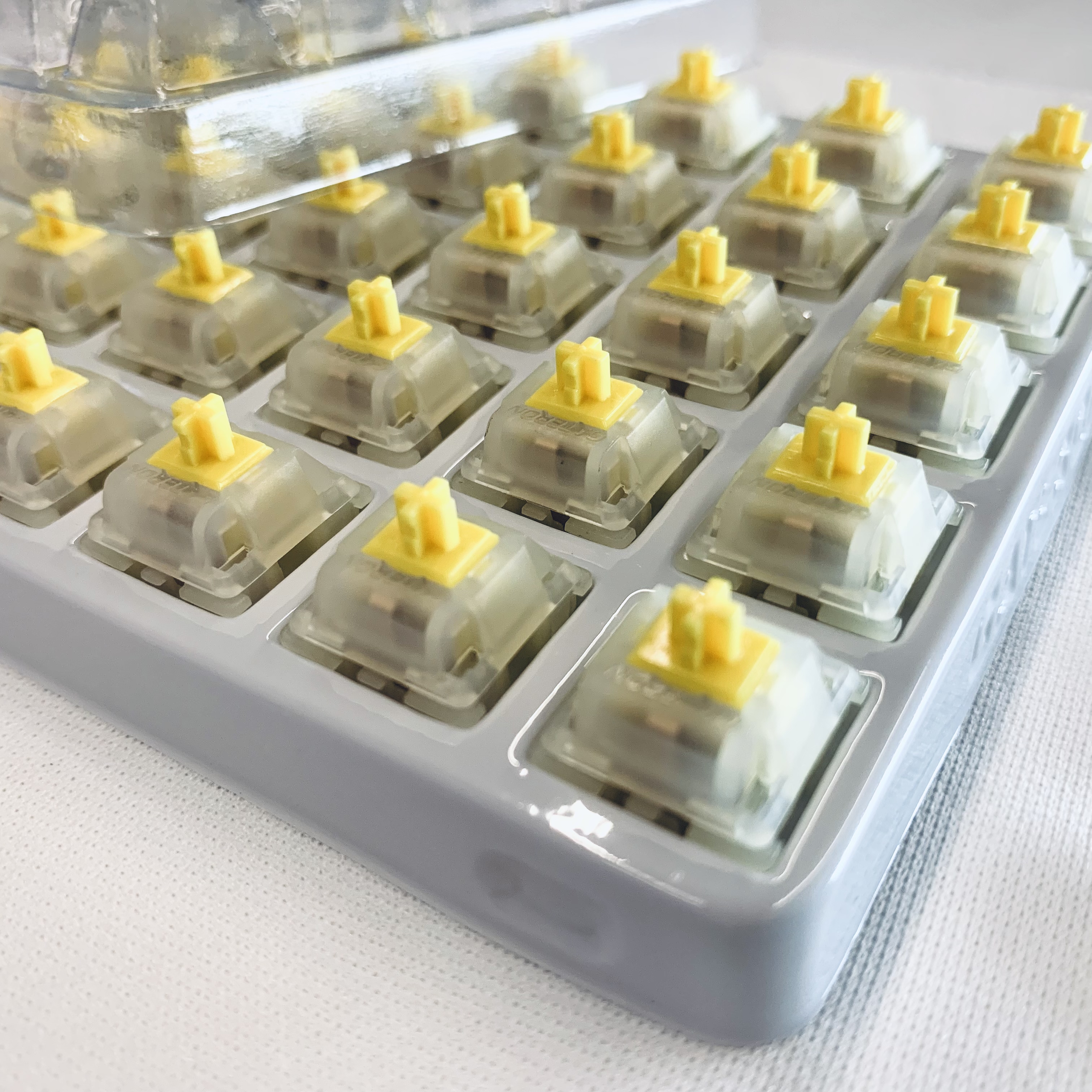 Gateron Pro Schakelaar Swap 5Pin Melk Geel Smering... – Vicedeal