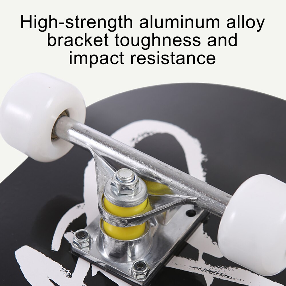 Maple Skateboard Adult Children Four-Wheel Aluminu... – Grandado