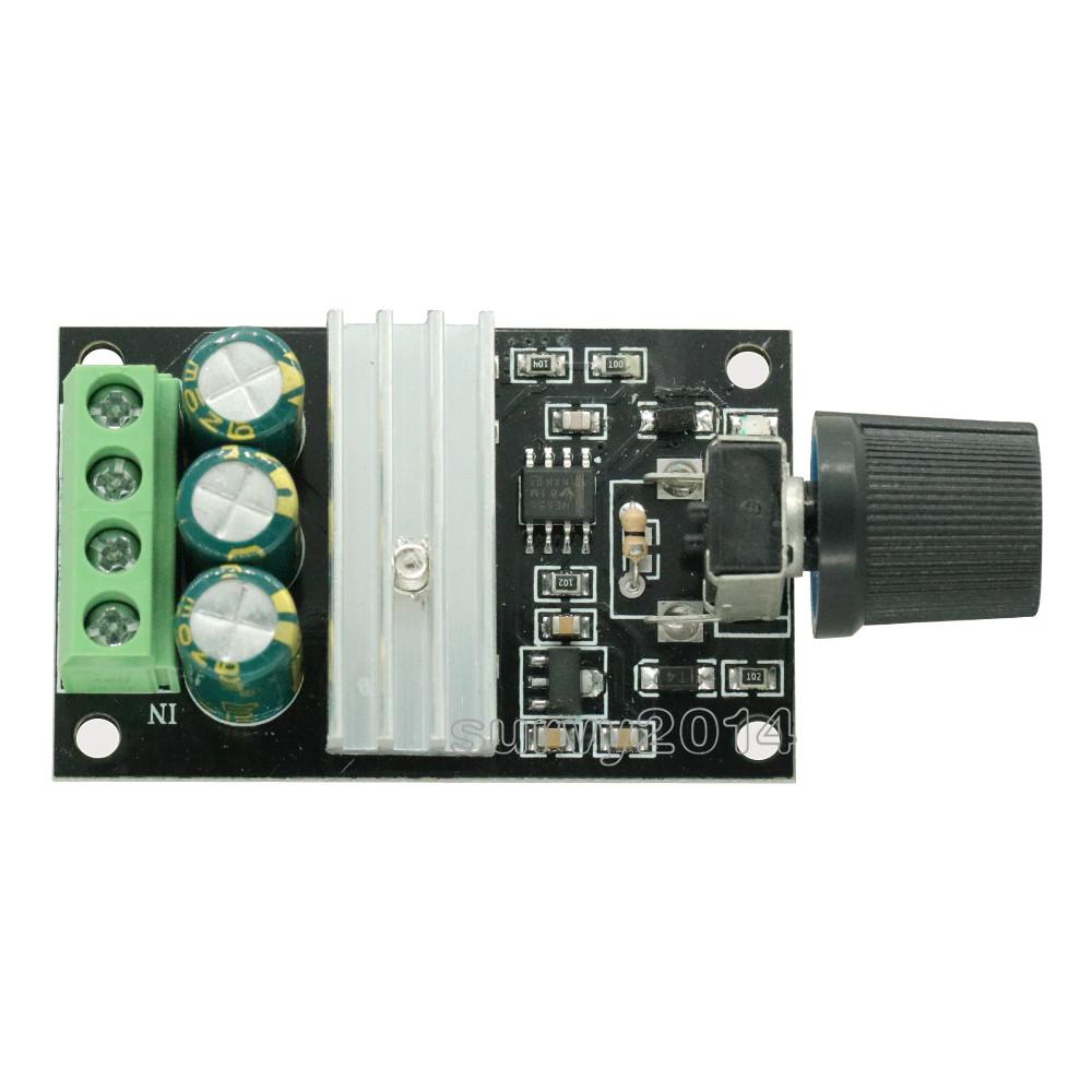 Dc 6v 12v 24v 28 vdc 3a 80w pwm motorhastighedsreg... – Vicedeal
