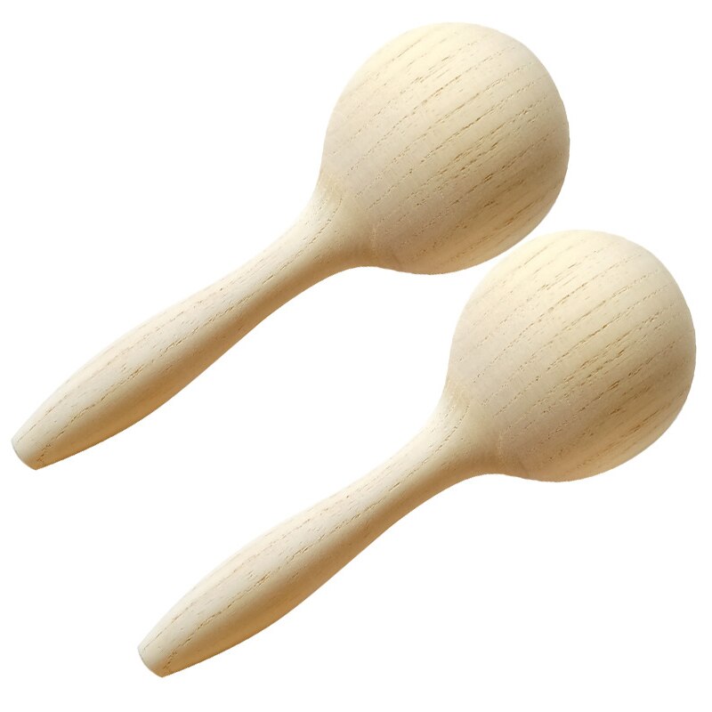 2 pièces en bois Maracas hochets sable marteau Ins... – Grandado