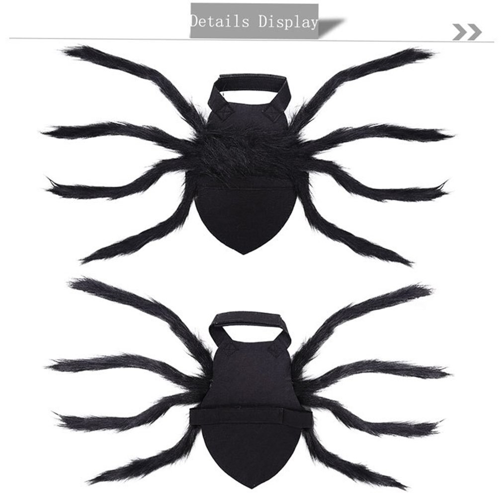 Halloween pet spider clothes Carnival Pet Festival... – Vicedeal