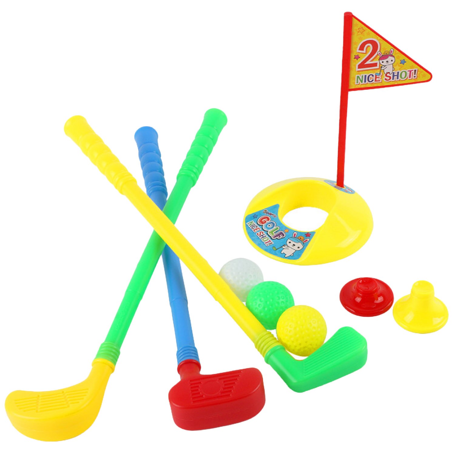 Besegad 9pcs Plastic Golfer Set Educational Toys f... – Vicedeal