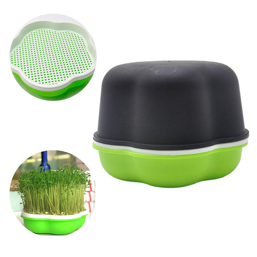 Seedling tray Plastic Double-Layer Seedling Sprout... – Vicedeal