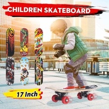 17 Inch Double Rocker Children Kids Skateboard Tee... – Grandado