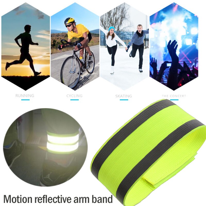 Yellow High Visibility Night Reflective Safety Bel... – Grandado