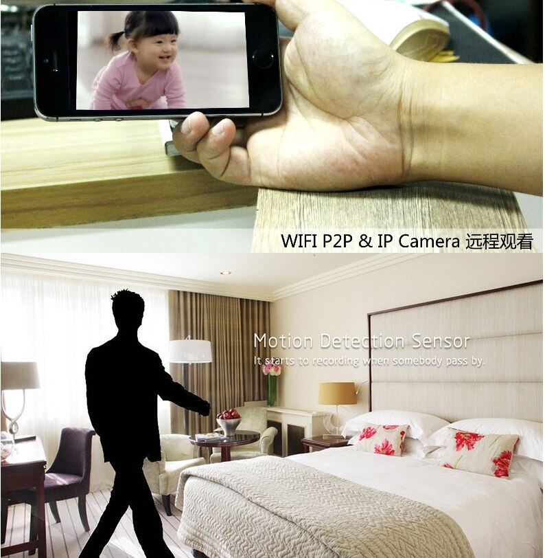 Wireless Mini DV WIFI IP Cam Mini Camera DVR HD 72... – Grandado
