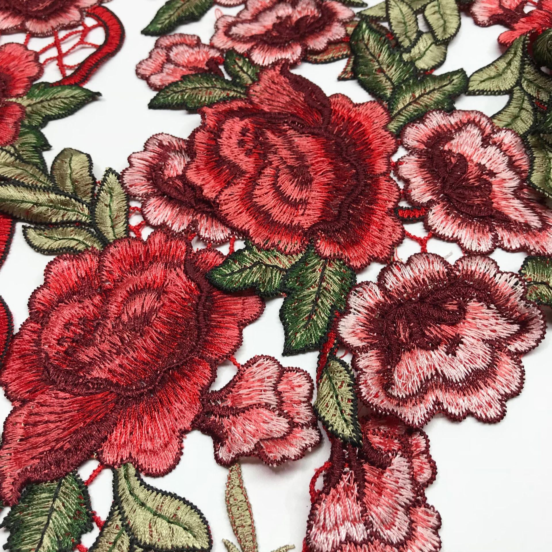 DIY applique Water soluble embroidery costume deco... – Vicedeal