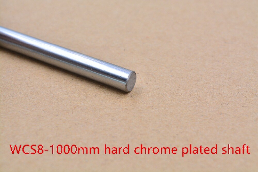 3D printer rod shaft WCS 8mm linear length 1000mm ... – Grandado