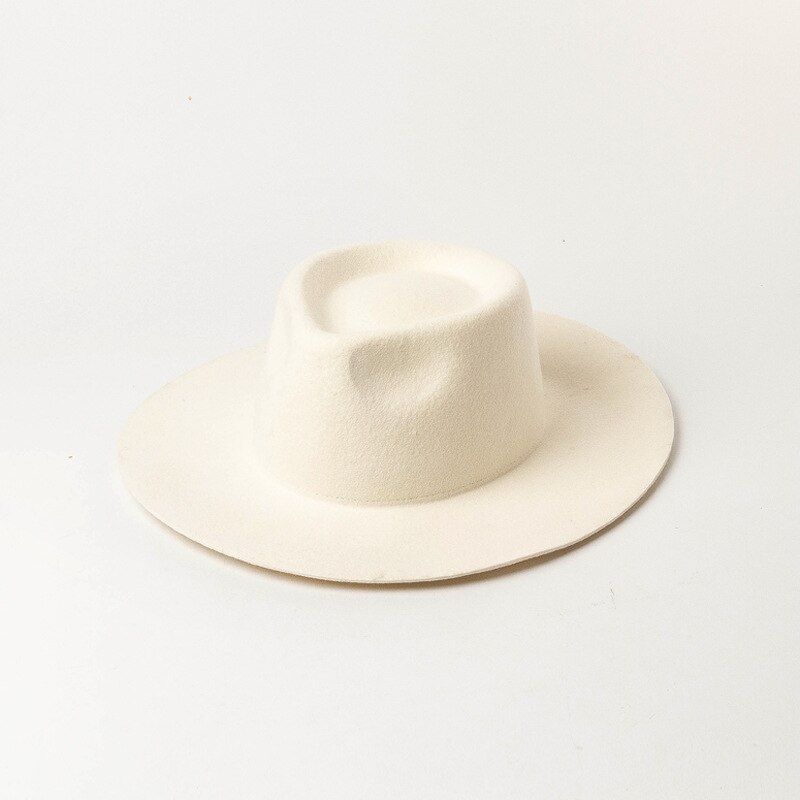 X4000 Volwassen Wol Fedora Hoeden Zomer Hoeden Wol... – Grandado