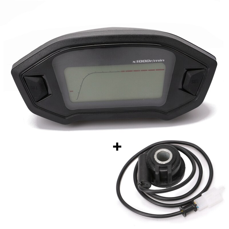 Universele Motorcycle LCD Digitale Snelheidsmeter ... – Vicedeal