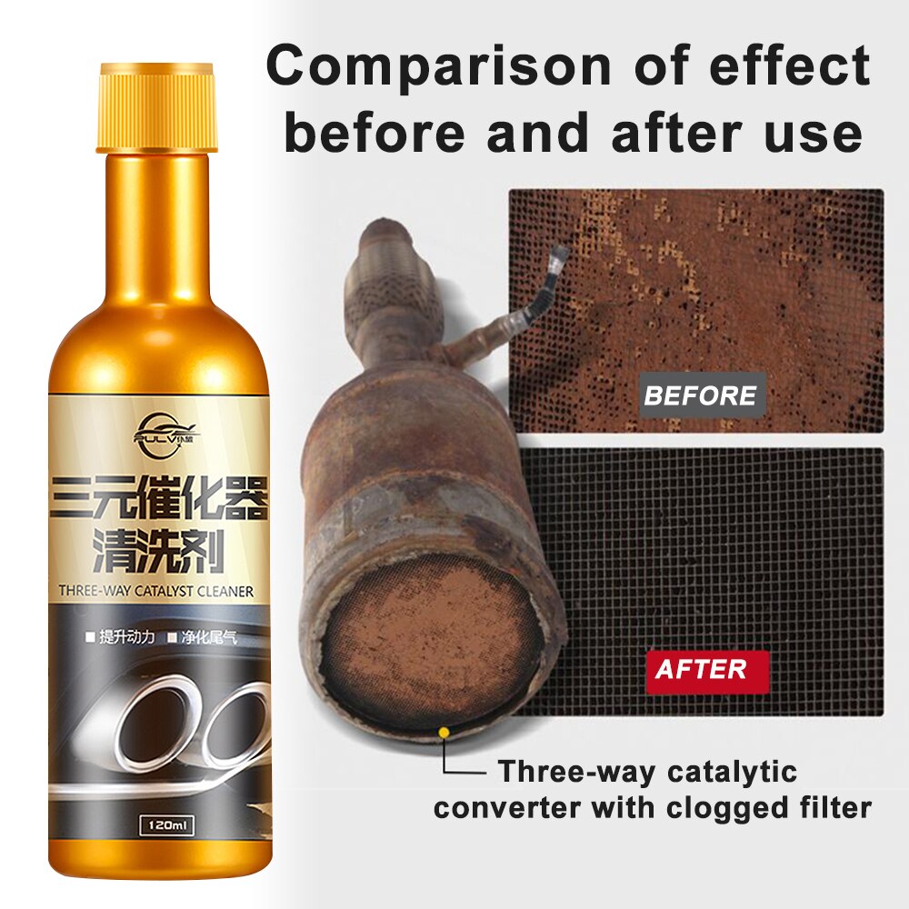 120ml Engine Catalytic Converter Cleaner Boost Up – Grandado