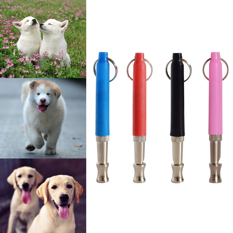 8 Colors Adjustable Pet Dogs Whistle Anti Bark Ult... – Vicedeal