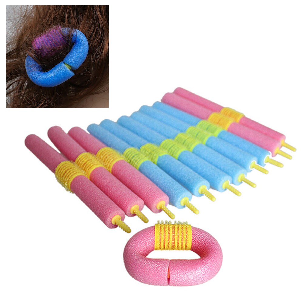 12Pcs Haarverzorging Rollers Foam Flexibele Curlin... – Grandado