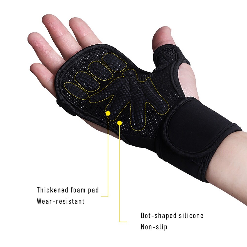 1 Pair Fitness Weight Lifting Training Gloves Men ... – Grandado
