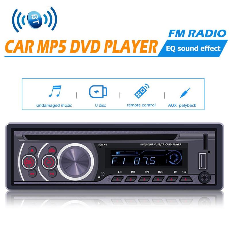 1 Din Car Radio Bluetooth Car Stereo Audio MP3 Pla... – Grandado