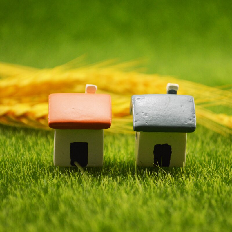 Retro Small House Ecological Micro Landscaping Orn... – Grandado