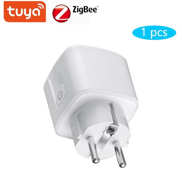 Tuya ZigBee 3.0 Smart Power Plug 16A Wireless App ... – Grandado