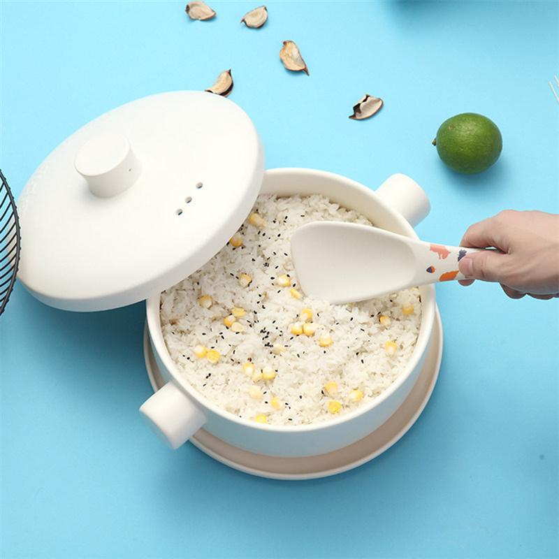 1PC Bamboo Fiber Rice Scoop Kitchen Non Stick Rice... – Grandado
