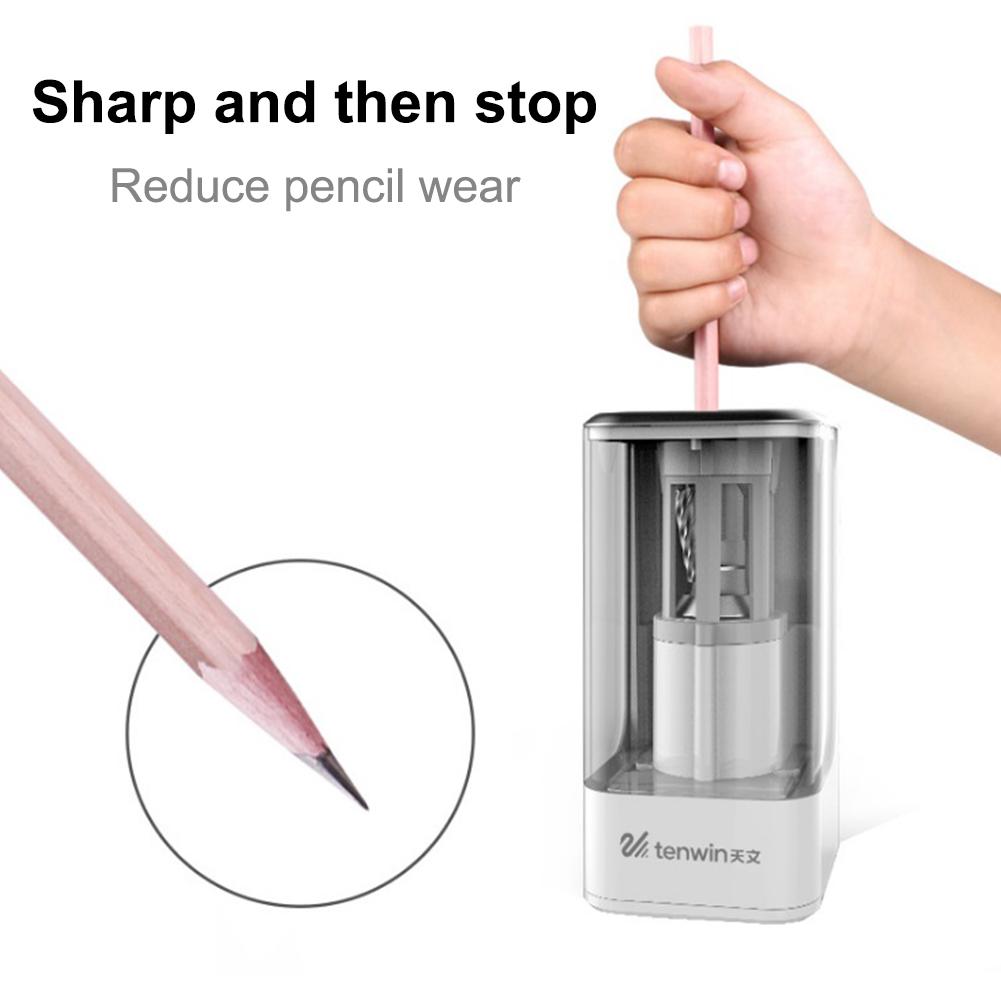 Electric Pencil Sharpener Auto Stop AC Adapter Ope... – Grandado