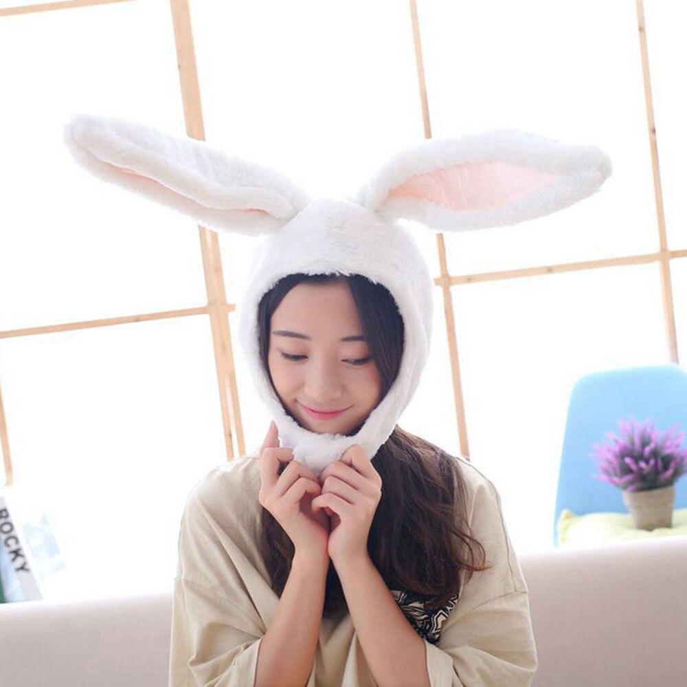 Bunny Ears Hat Hat with Earflaps Bunny Headgear Wi... – Grandado