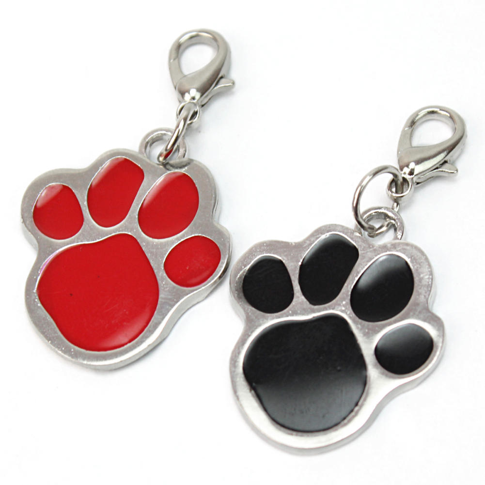 2 Pc Pet Poot Tag Puppy Poot Foot Print Kraag Pet ... – Vicedeal