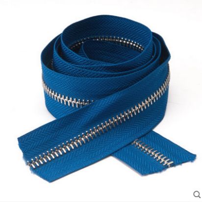 Multi color 5# metal Copper tooth zipper by yard – Vicedeal